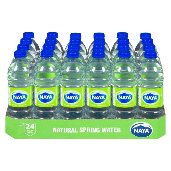 Naya ** Natural Spring Water, 24x600ml – CHEF's DEPOT