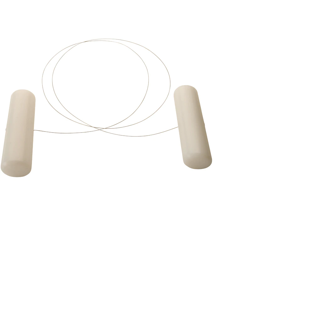 Winco ** Wire Cheese Slicer 44” Long 18/8 S/S Wire Wooden Handles, Each ...