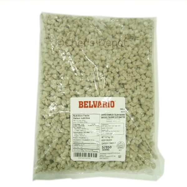 Belvario/Premoro ** Cooked Italia Sausage, 2.27kg per BAG – CHEF's DEPOT