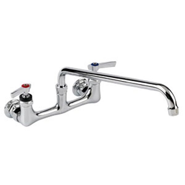 Encore ** Wall Mount Faucet, 16″ Swing Spout, Each – CHEF's DEPOT