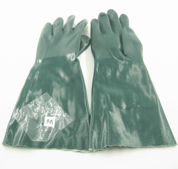 Wipeco ** Chemical Resistant Double PVC Coated Glove, 18″, Each – CHEF ...