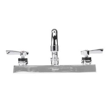Encore ** Deck Faucet 8″ Centre 10″ Swing Spout, Each – CHEF's DEPOT