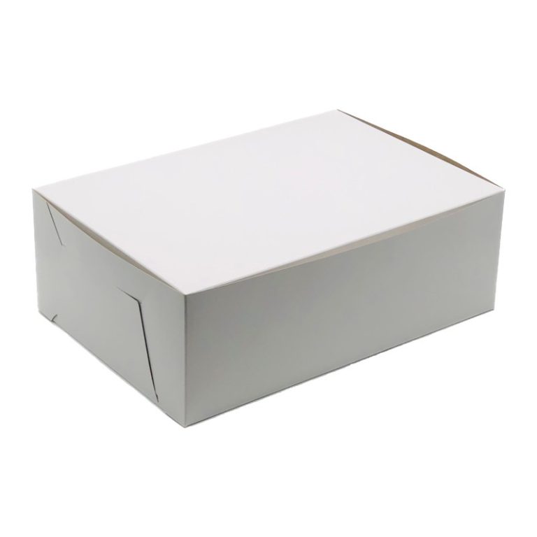 Cake Box 14 x 10 x 5 Quarter Slab (EB-CB-992), 100pcs – CHEF's DEPOT