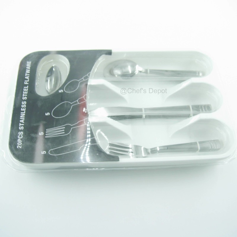 myland ** 20 pc set flatware – CHEF's DEPOT