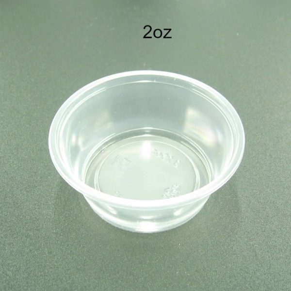 PCM ** 2oz Portion Cups, 100pcs – CHEF's DEPOT