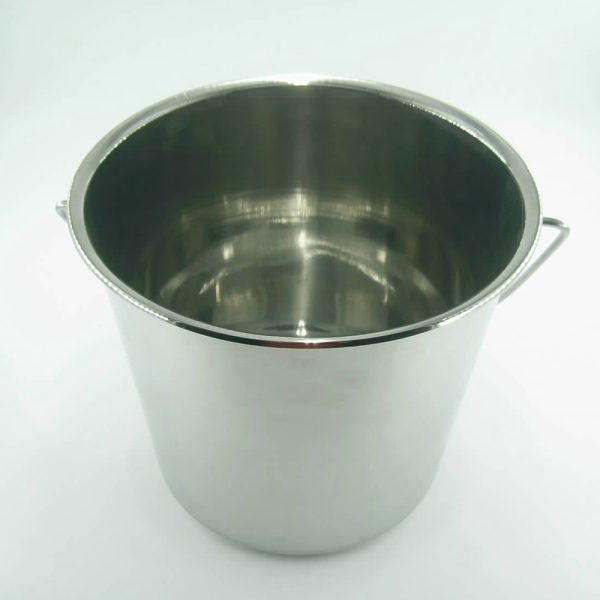 Rego ** Stainless Steel Bucket Pail w/o Lid, 13QT – CHEF's DEPOT