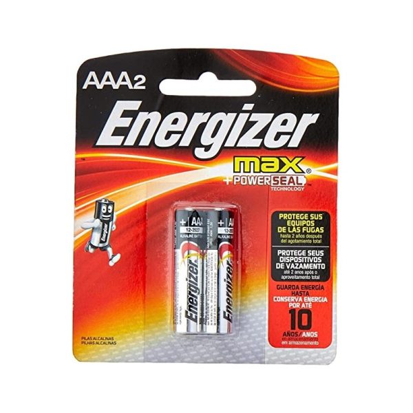 Energizer ** Batteries AAA, 2ct – CHEF's DEPOT